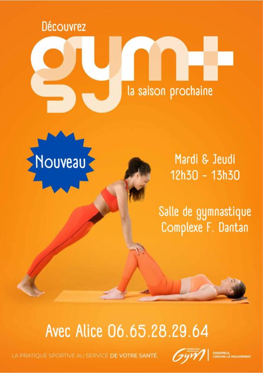 Découvrez Gym+ - AS Mantaise Gymnastique Artistique